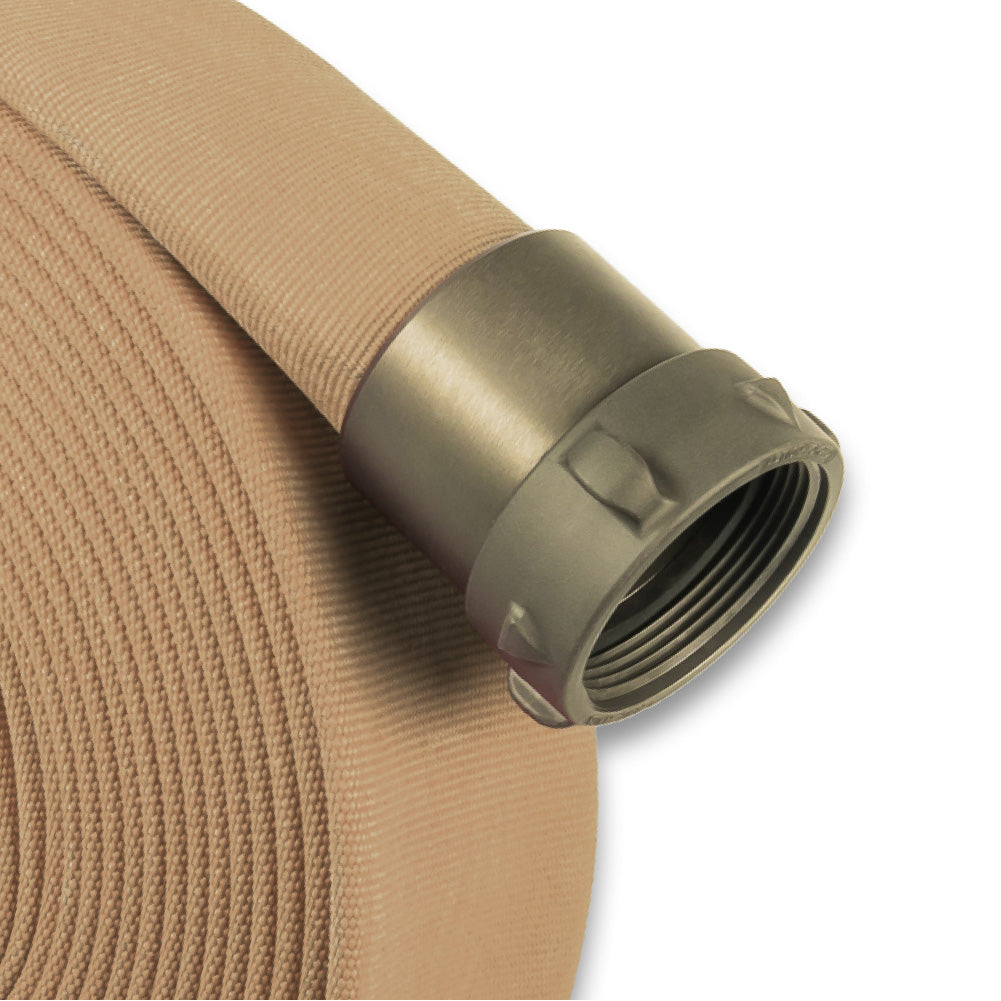 Tan 2" Double Jacket Discharge Hose (NPSH) Aluminum– Fire Hose Store